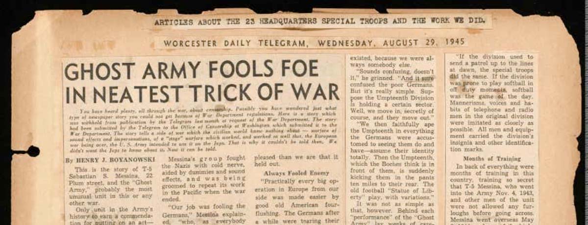 The Ghost Army - Stew Ross Discovers