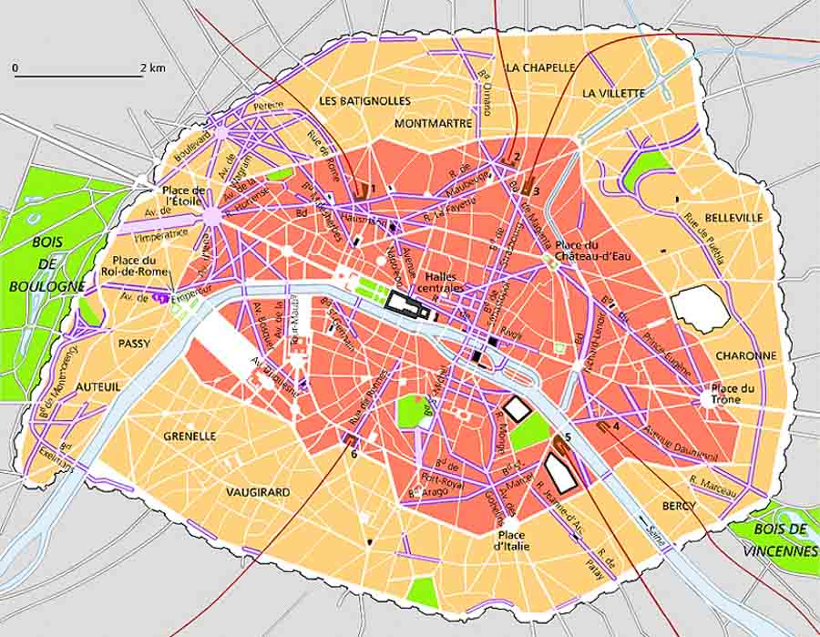 Paris Works Completed 1852-1870 - Stew Ross Discovers