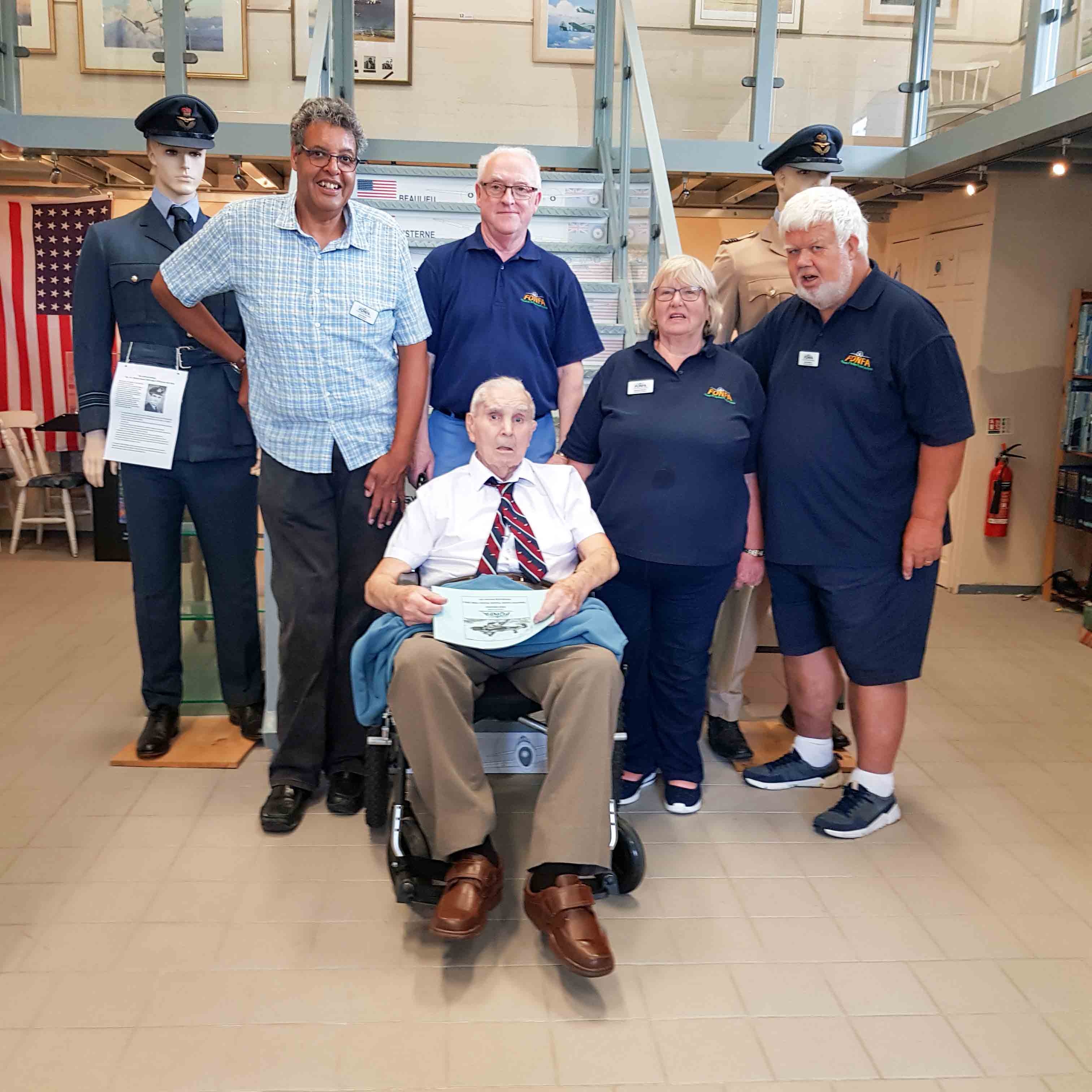 Stan Booker and Members of the FONFA Heritage Museum - Stew Ross Discovers